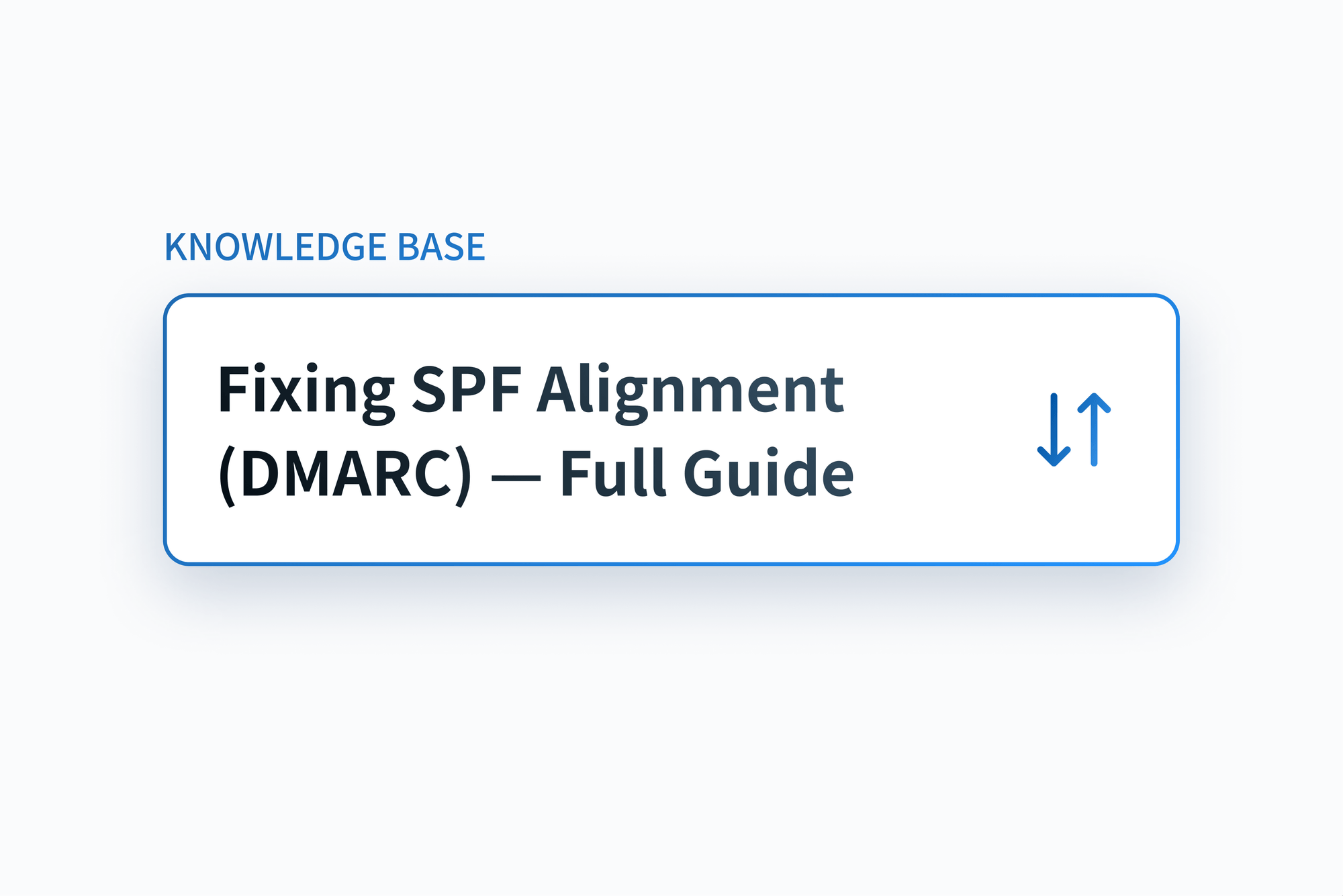 Fixing SPF Alignment (DMARC) — Full Guide